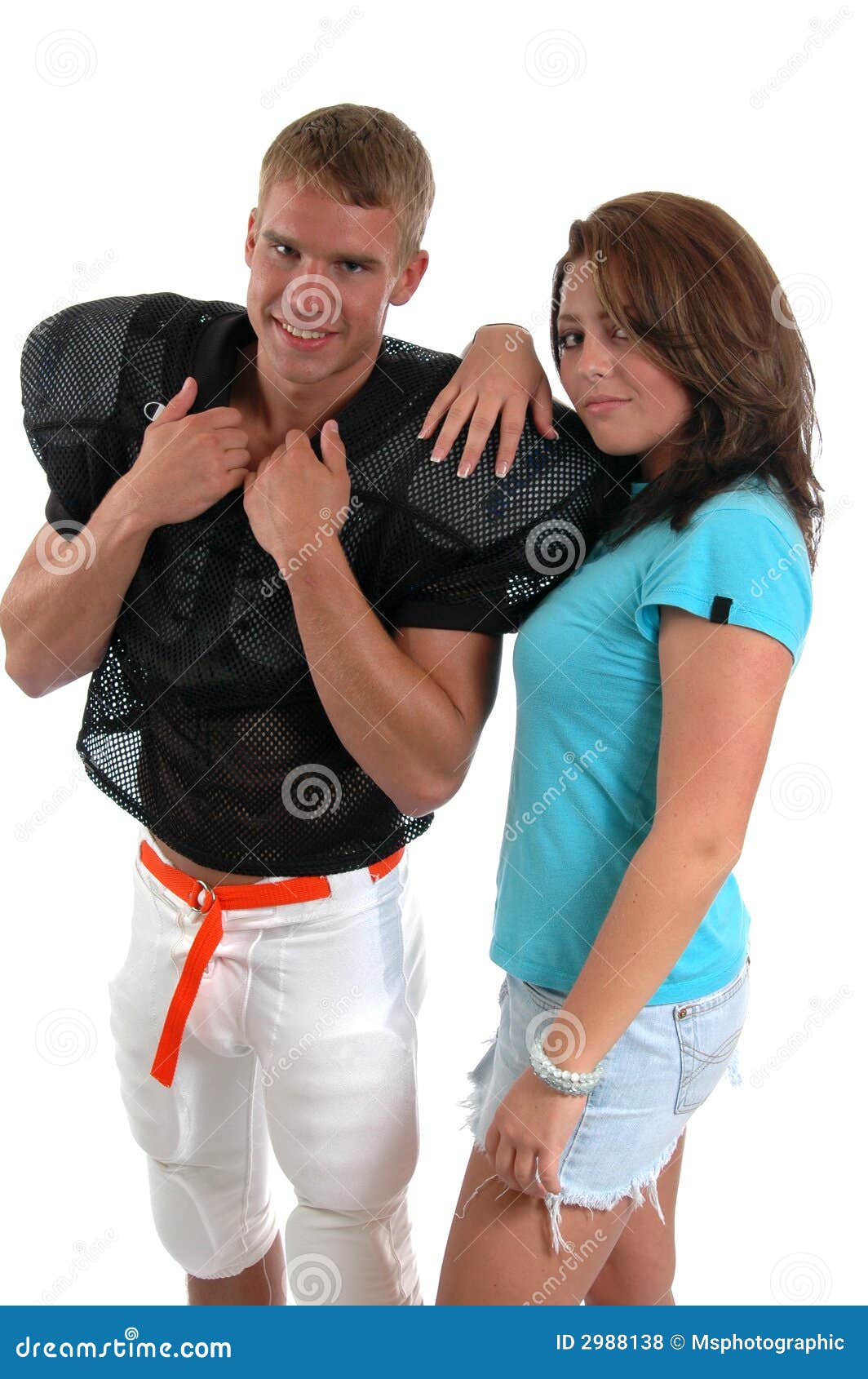 Victory Hug stock photo. Image of uniform, girlfriend - 2988138