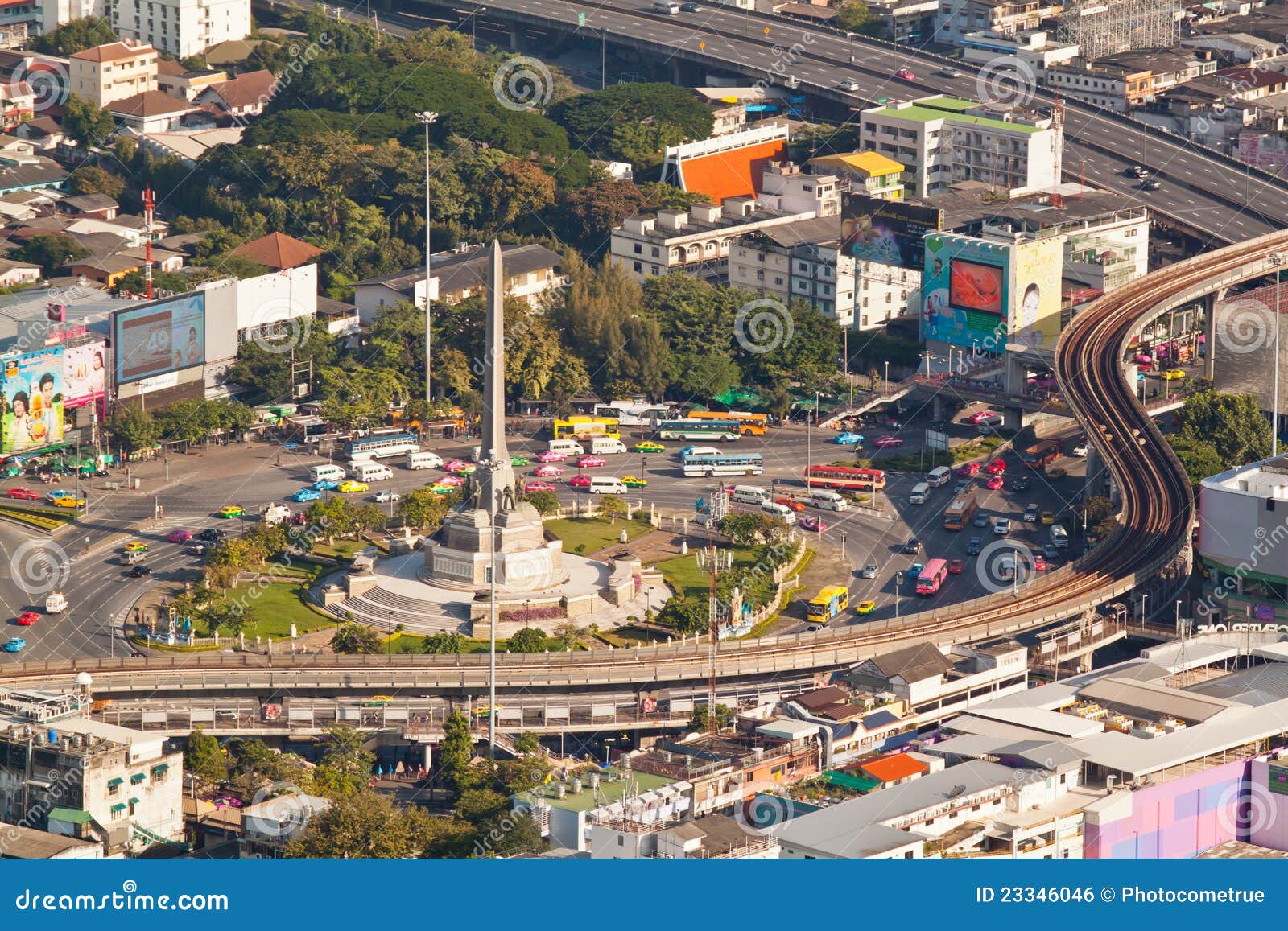 Victory Monument is a Monument in Bangkok. Editorial Photo - Image of ...