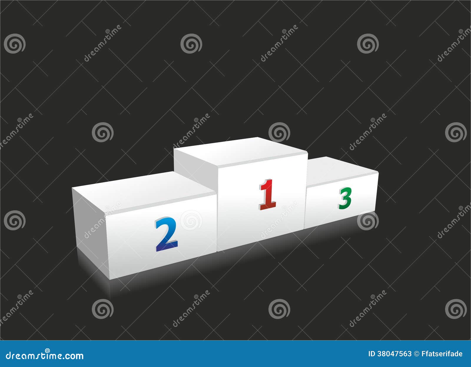 Victory podium stock illustration. Illustration of stairs - 38047563