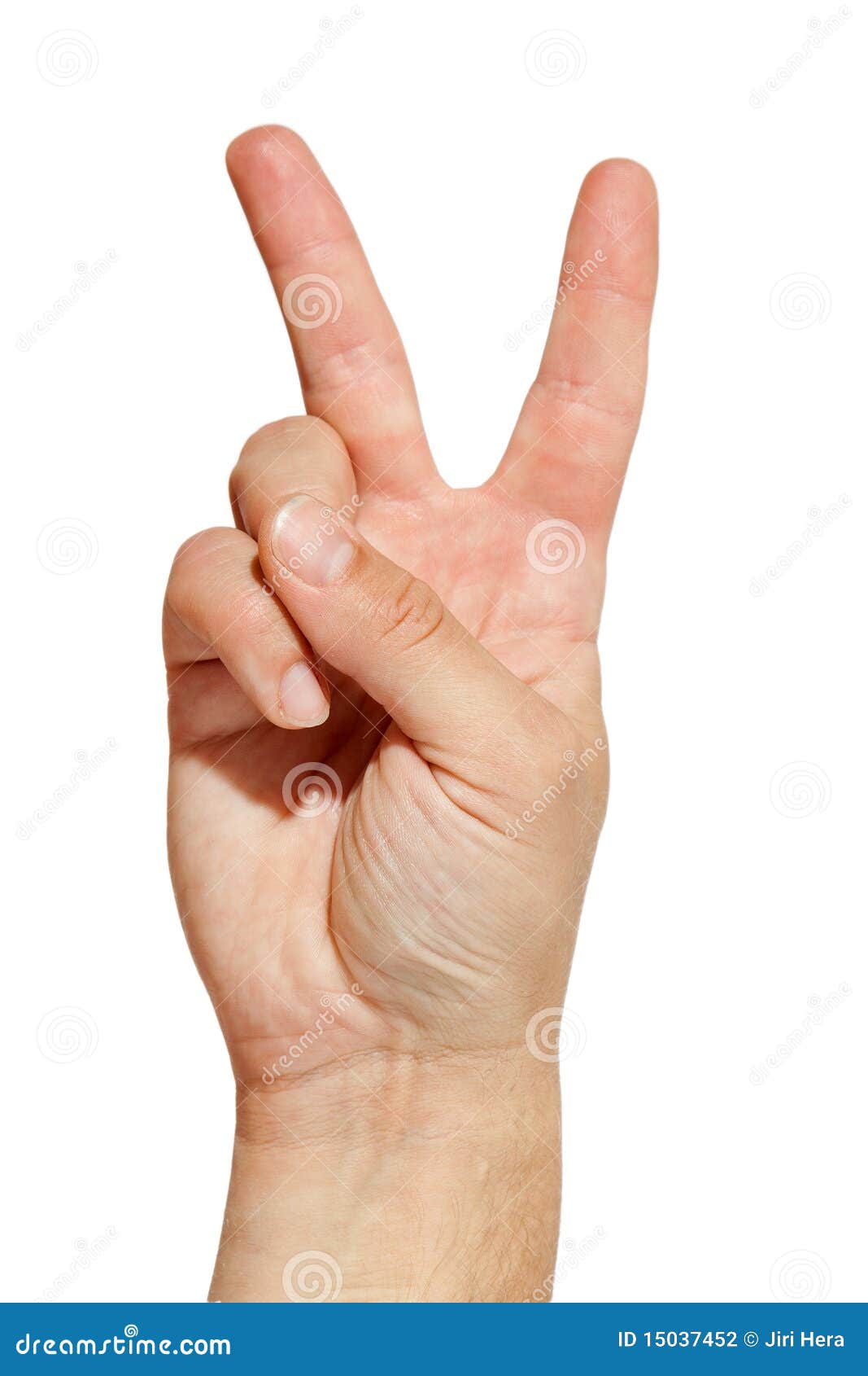 Victory Sign Stock Photography - Image: 15037452