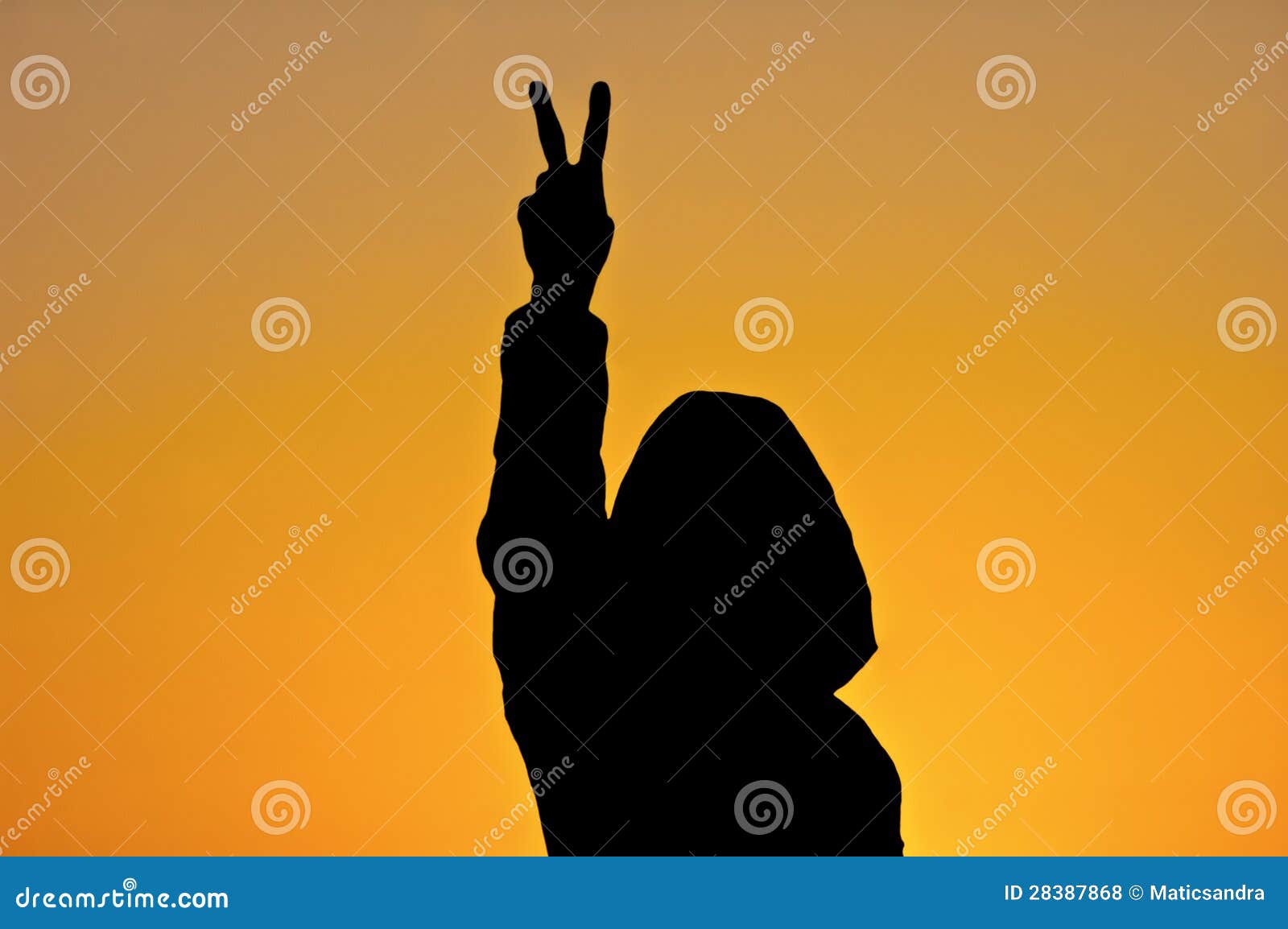 Victory sign stock photo. Image of dark, happiness, celebration - 28387868