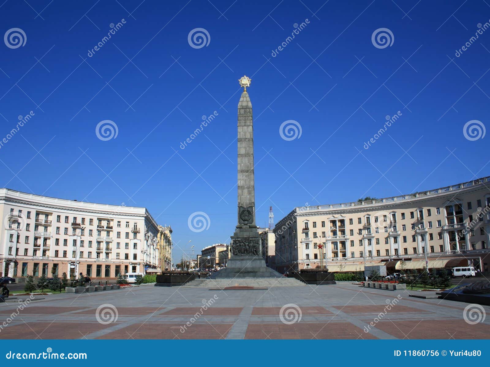Victory square stock photo. Image of cityscape, famous - 11860756