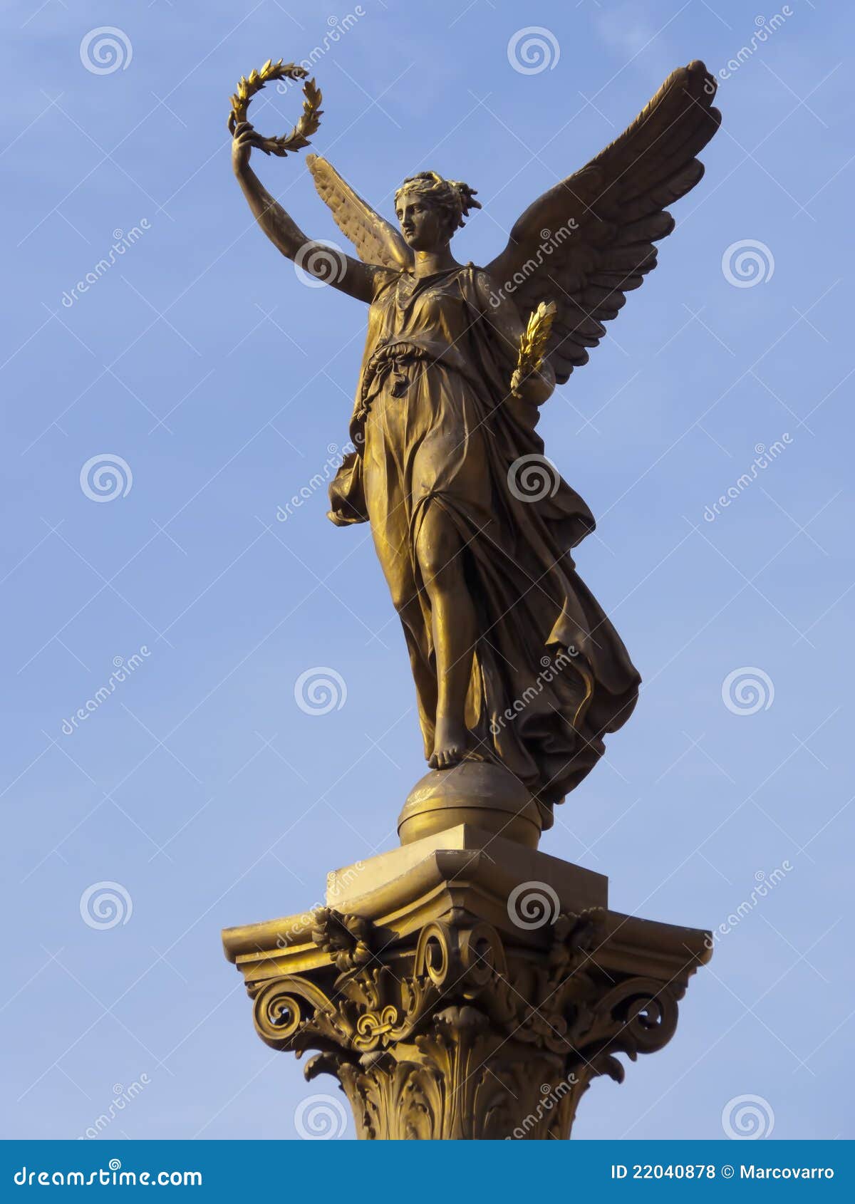 Victory statue stock photo. Image of prague, czech, building - 22040878