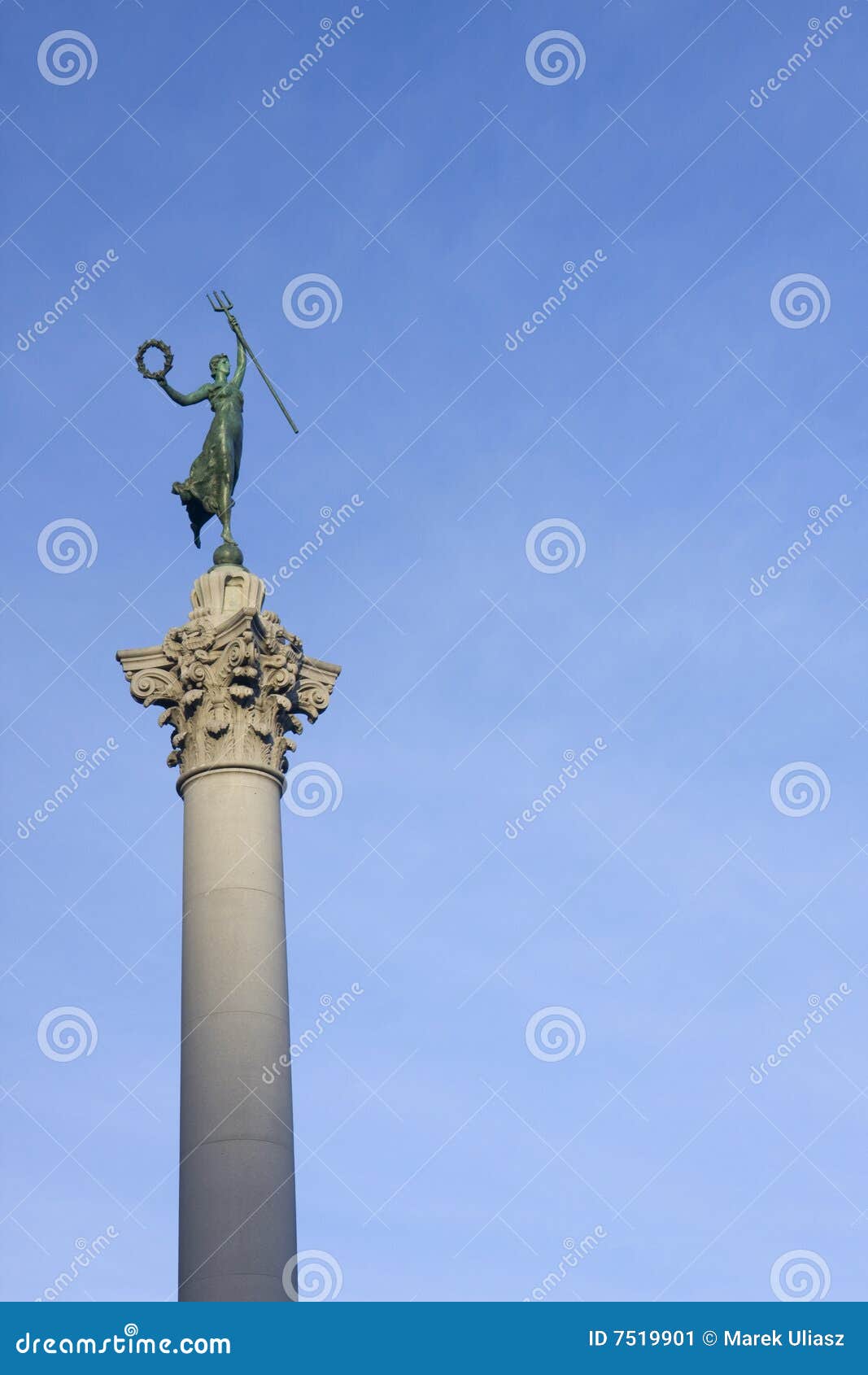 Victory Statue in Union Square, San Francisco Stock Image - Image of ...