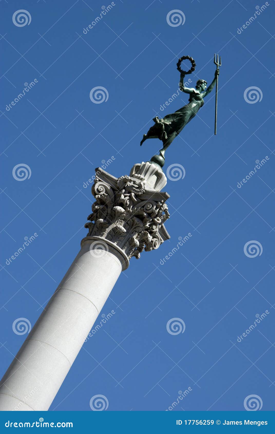 Victory Statue Union Square SF Stock Image - Image of downtown ...