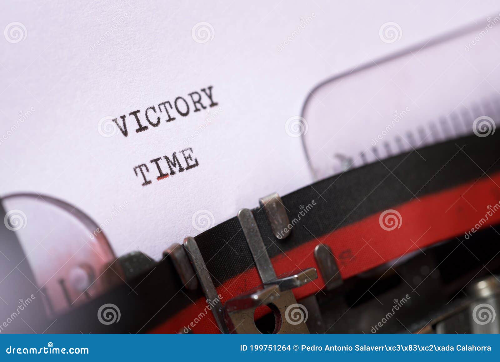 Victory time phrase stock photo. Image of conceptual - 199751264
