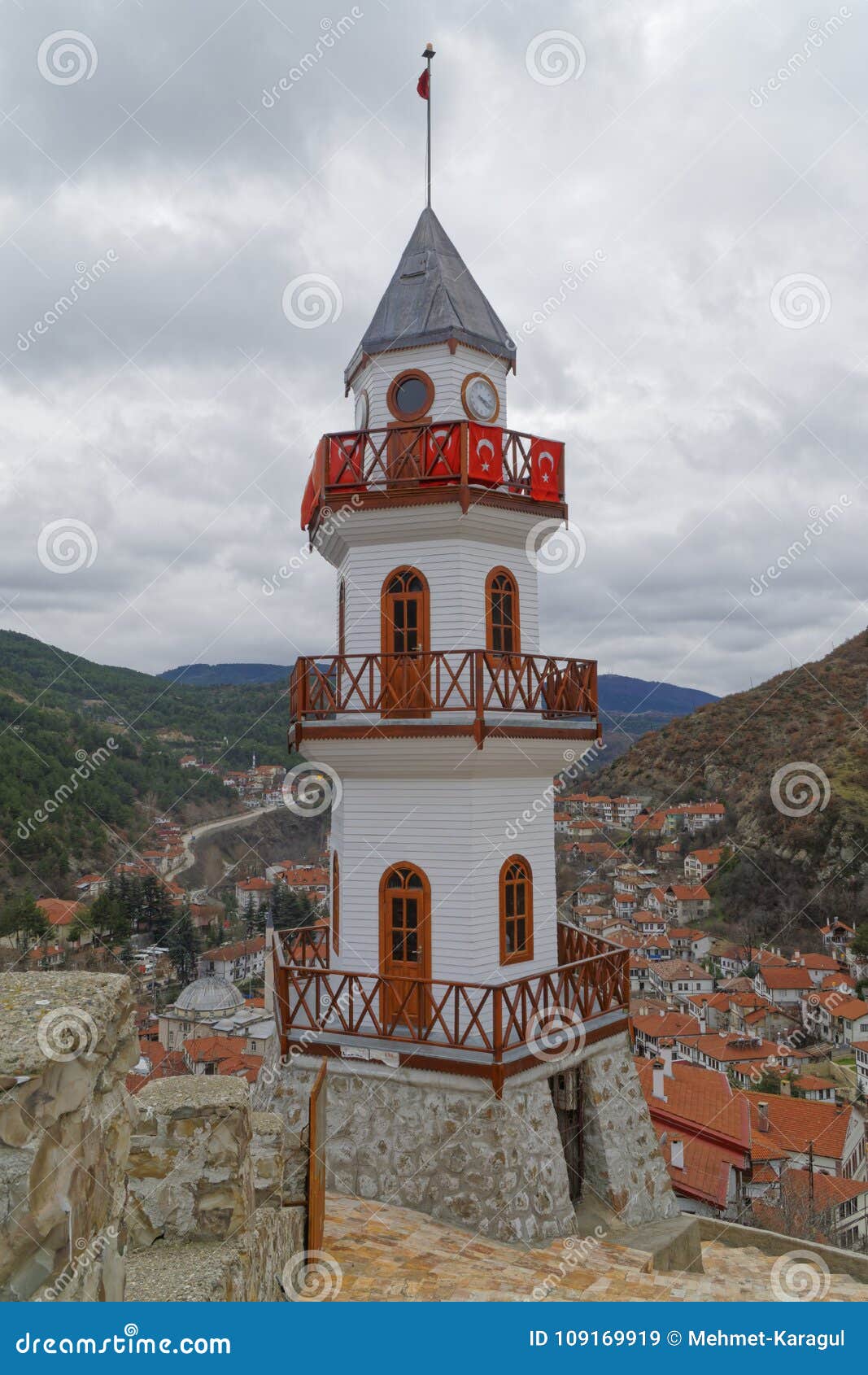 Victory Tower stock image. Image of facade, victory - 109169919