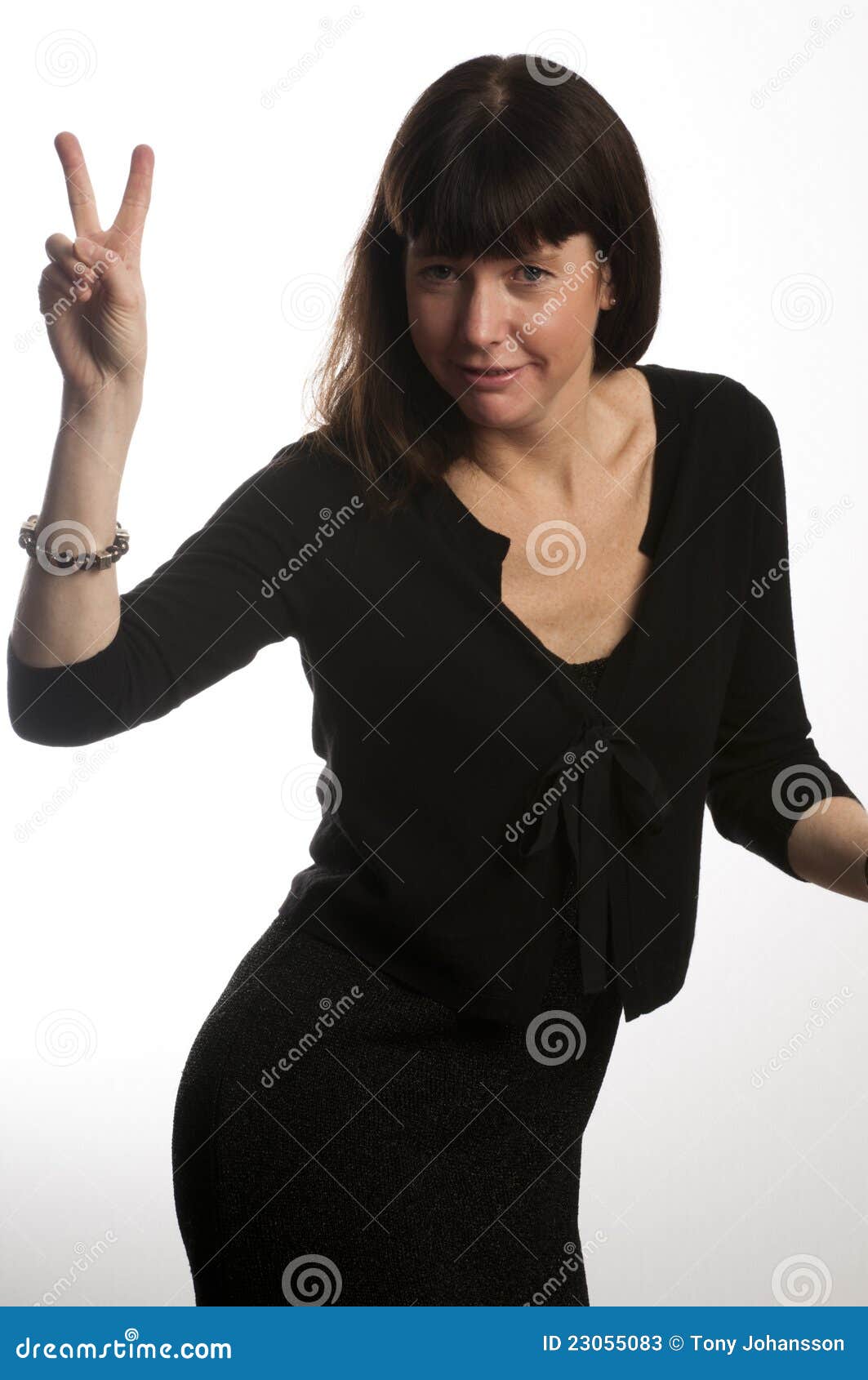 Victory Woman stock image. Image of year, glasses, butterfly - 23055083