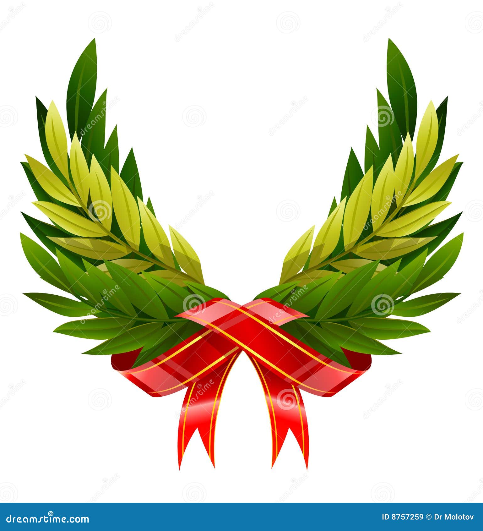 Victory wreath stock illustration. Illustration of victory - 8757259