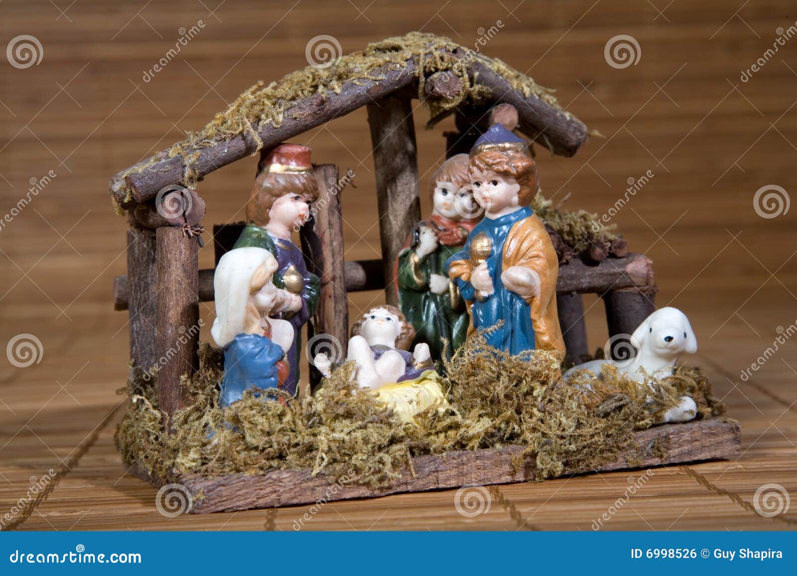 Vida Do Natal Com Um Bethlehem Tradicional Foto de Stock - Imagem de ...