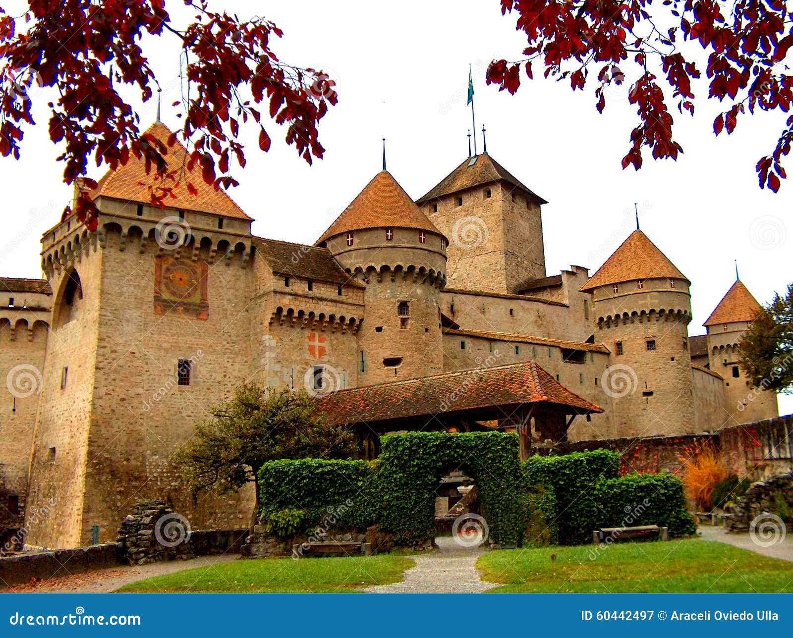 Vida en el tiempo medieval imagen de archivo. Imagen de suizo - 60442497