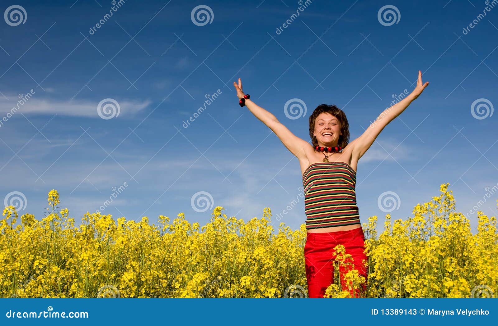 Vida feliz imagen de archivo. Imagen de mano, azul, riéndose - 13389143