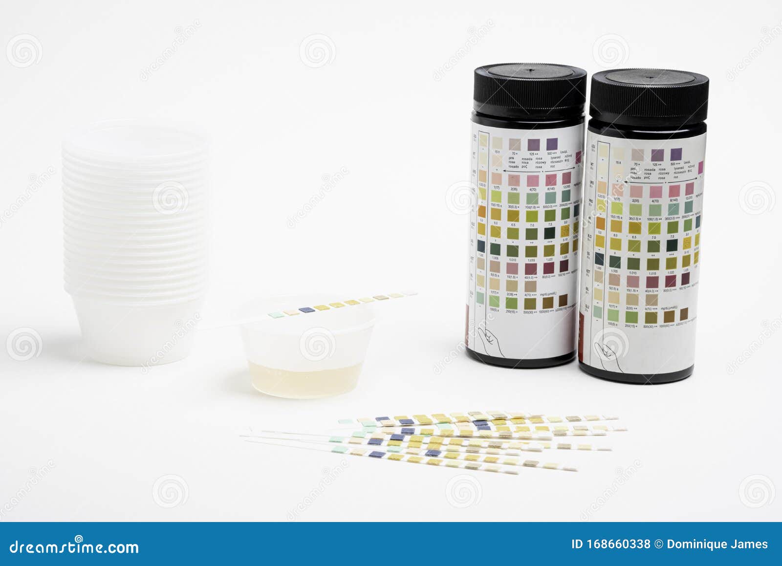 A Box Of Urine Reagent Strips Editorial Photo | CartoonDealer.com ...
