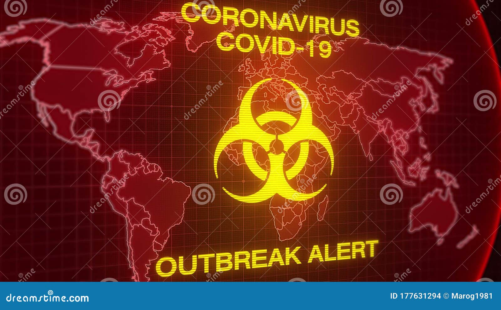 Video Animation of a World Map Showing the Outbreak of the Coronavirus ...