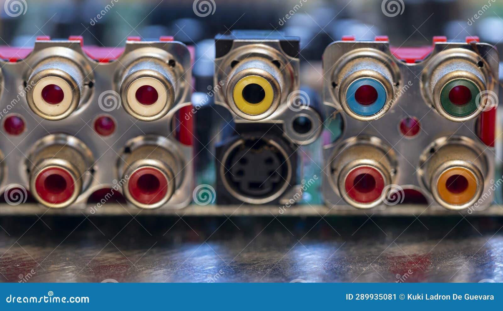 A Row Of Connectors In A Motherboard.they Are Cattogarized.a Cable ...