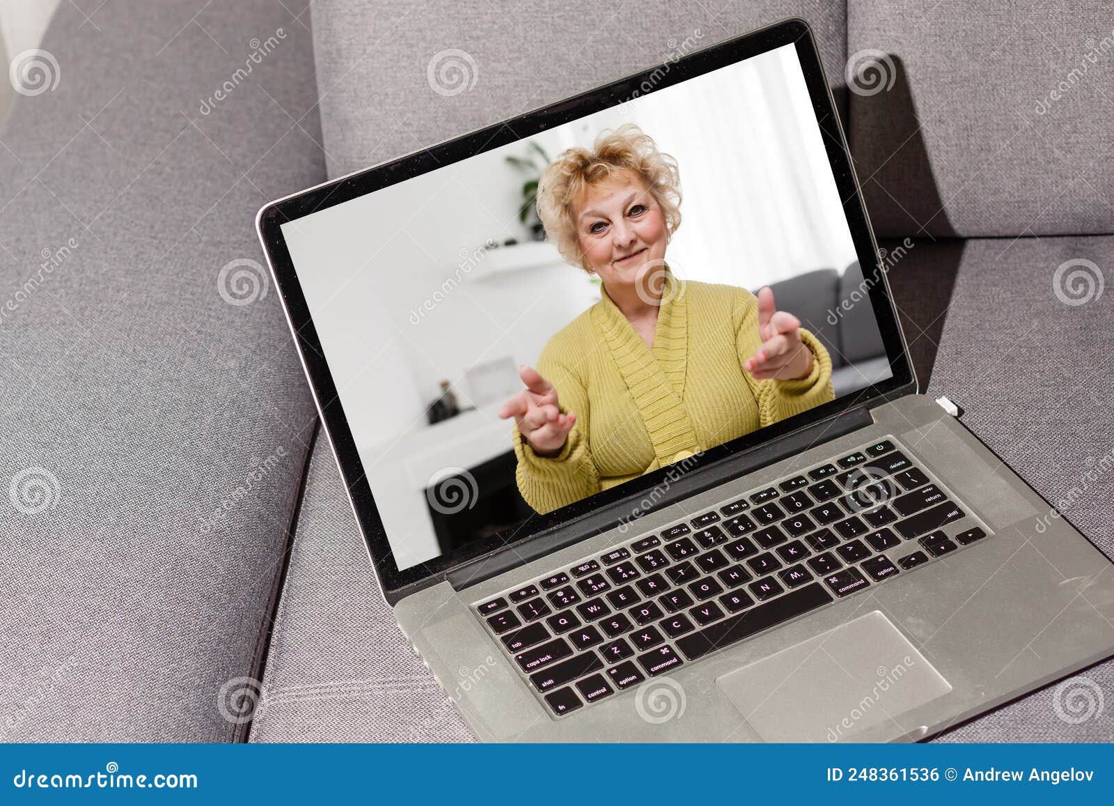 Video Call Chatting Communication Concept. Editorial Photo - Image of ...