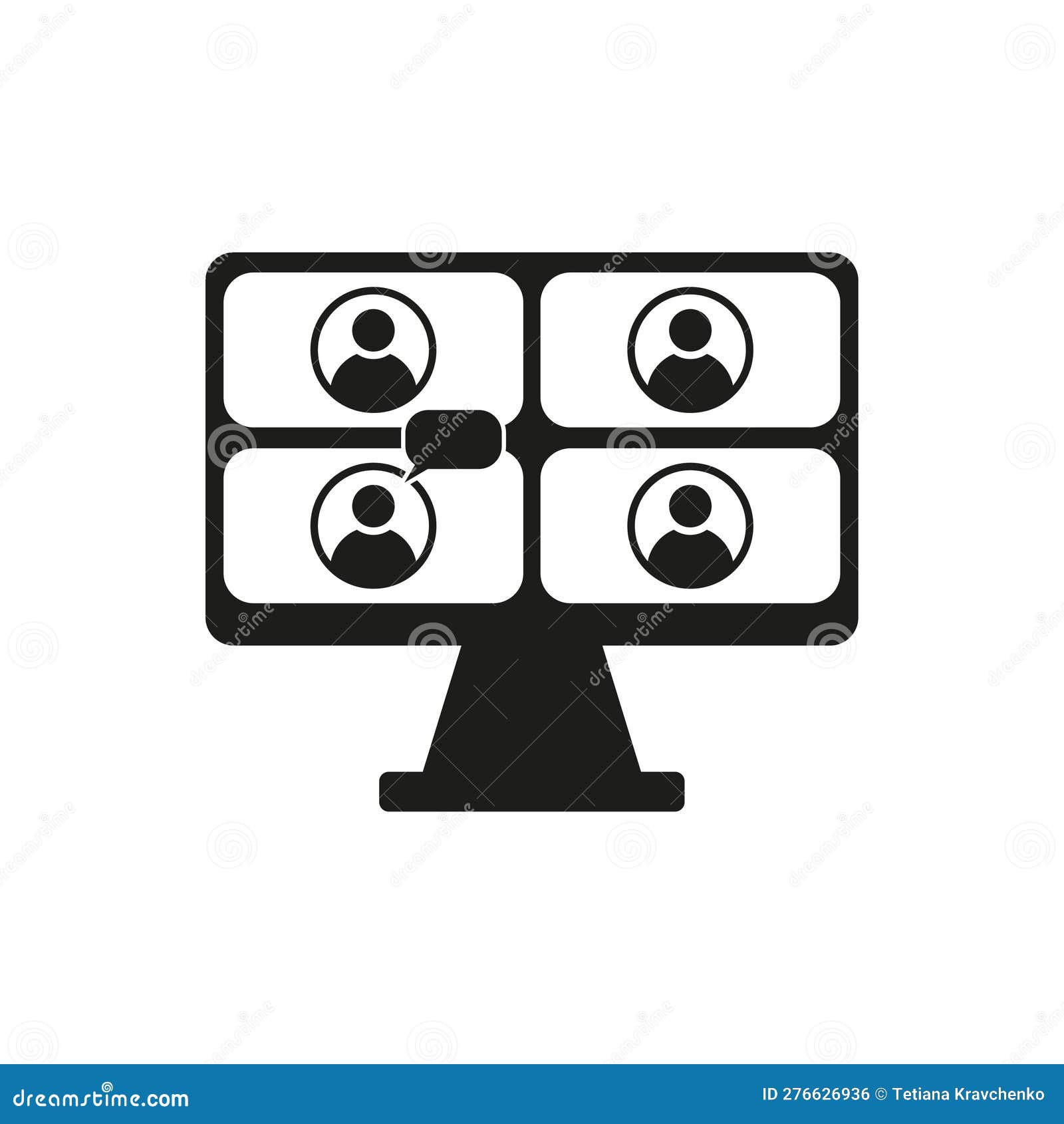 Video Call Icon. Video Conference Icon Vector Set. Vector Illustration ...