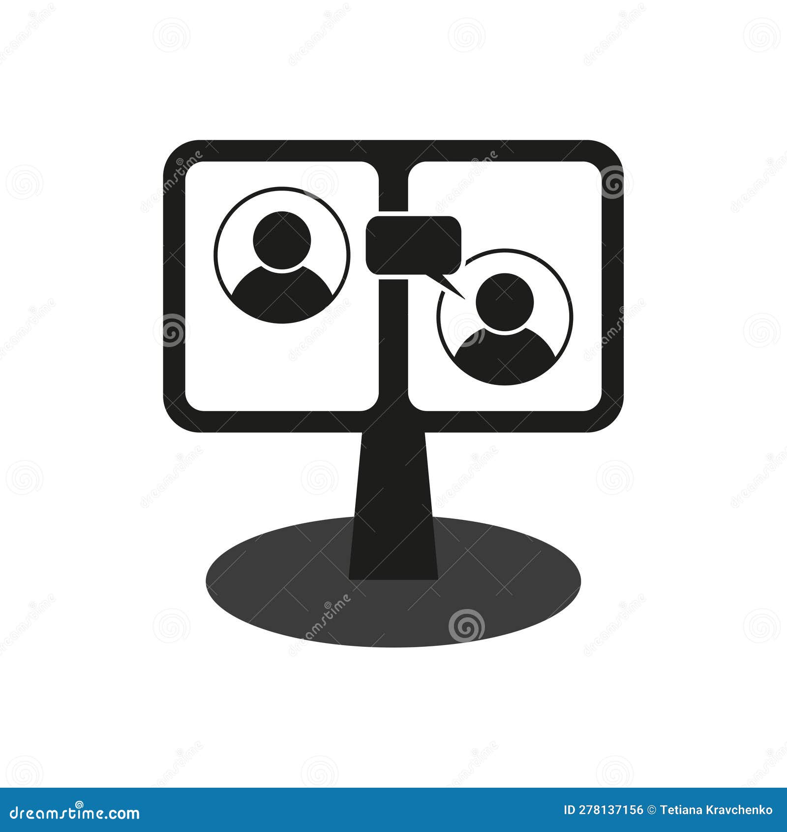 Video Call Icon. Video Conference Icon Vector Set. Vector Illustration ...
