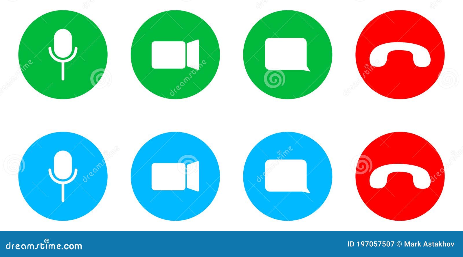 Video Call Icon, Vector Conference Interface Sign Stock Vector ...