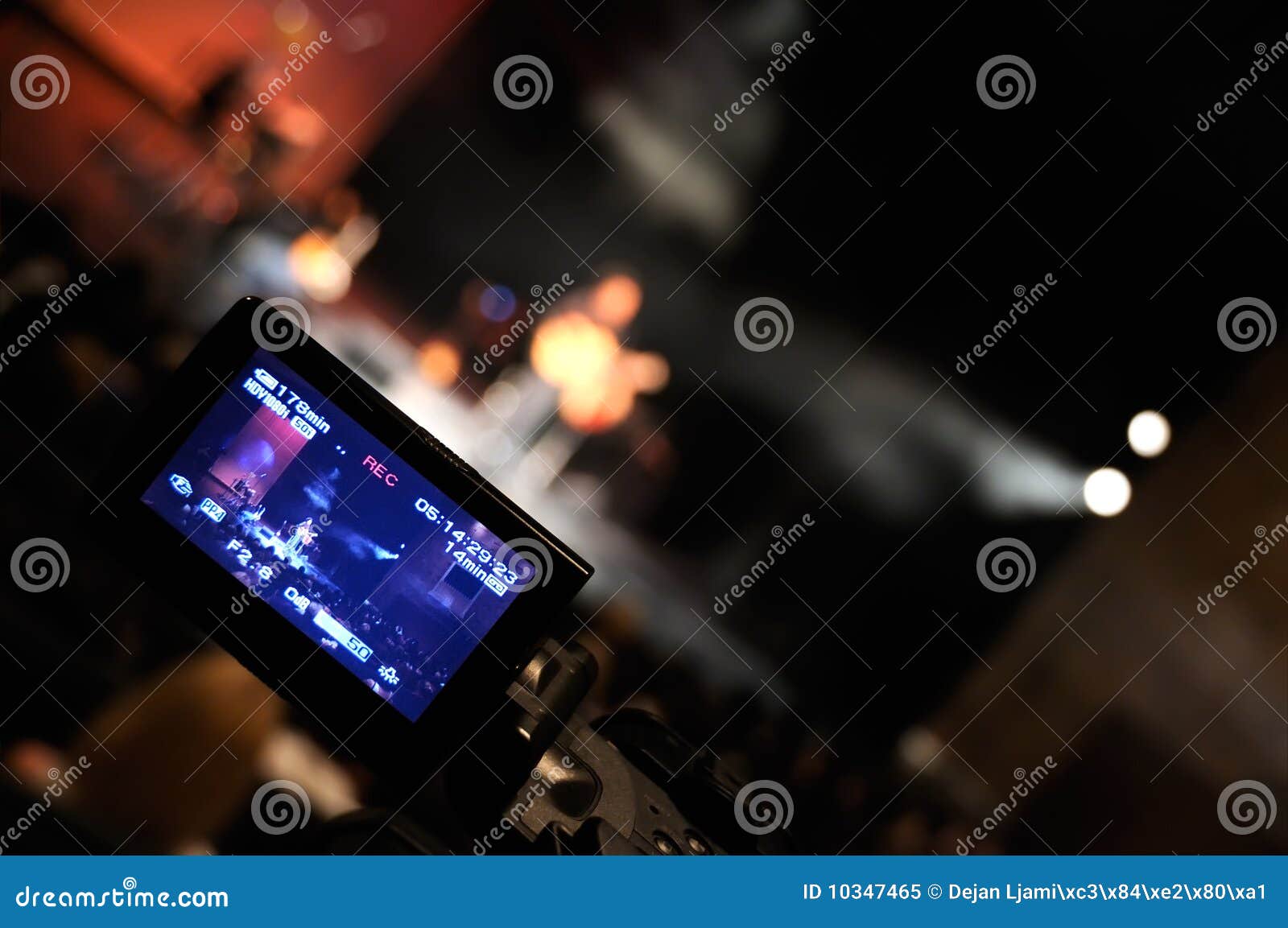 Video camera stock image. Image of conference, broadcast - 10347465