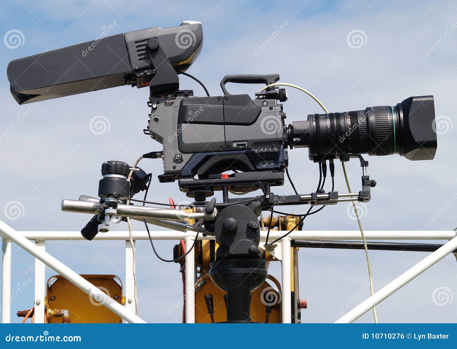Video camera stock photo. Image of shoot, lens, technology - 10710276
