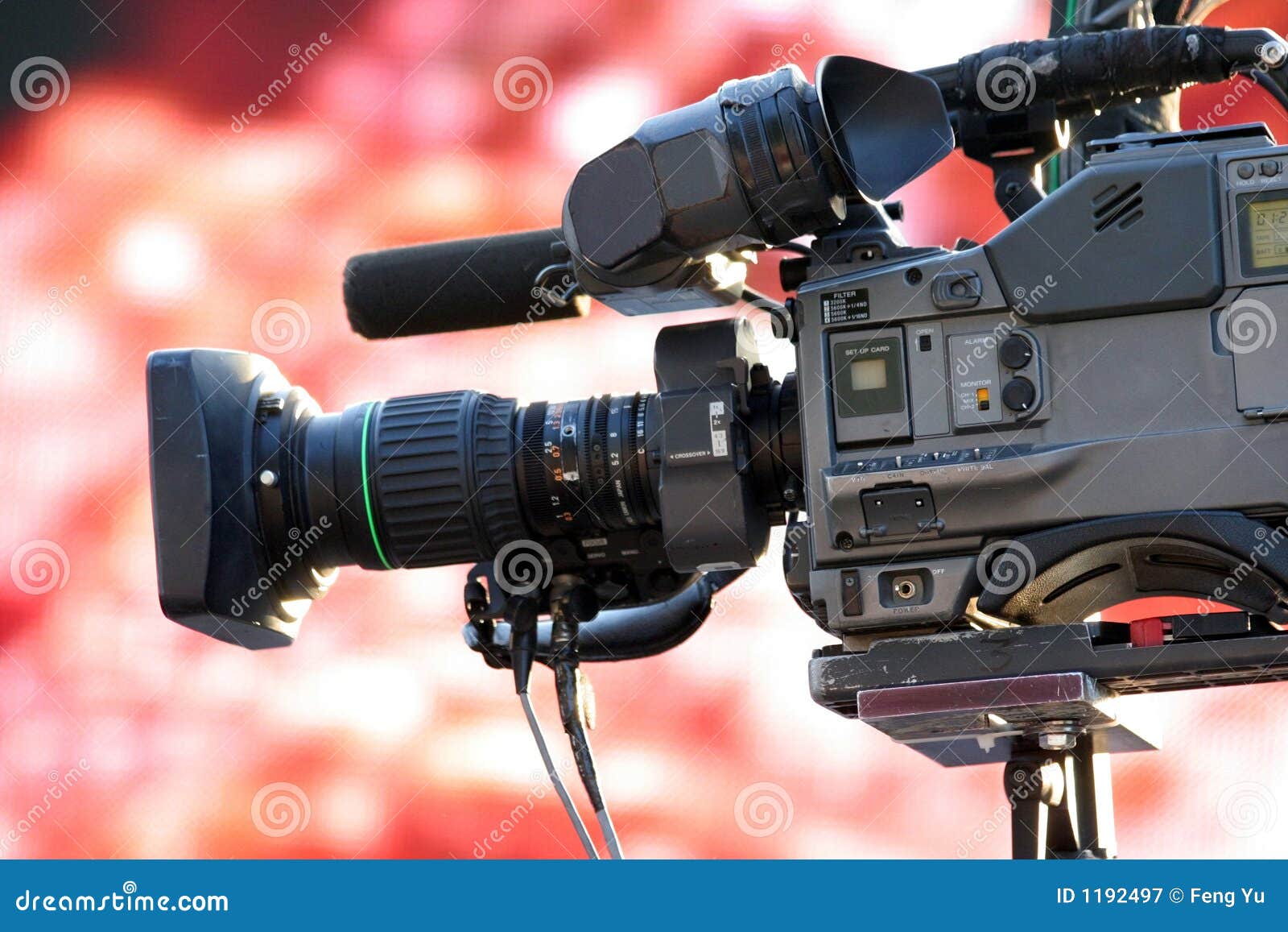 Video camera stock image. Image of zoom, lens, technology - 1192497