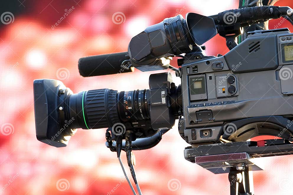 Video camera stock image. Image of zoom, lens, technology - 1192497