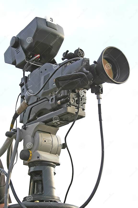 Video camera stock image. Image of studio, grip, technology - 1241941