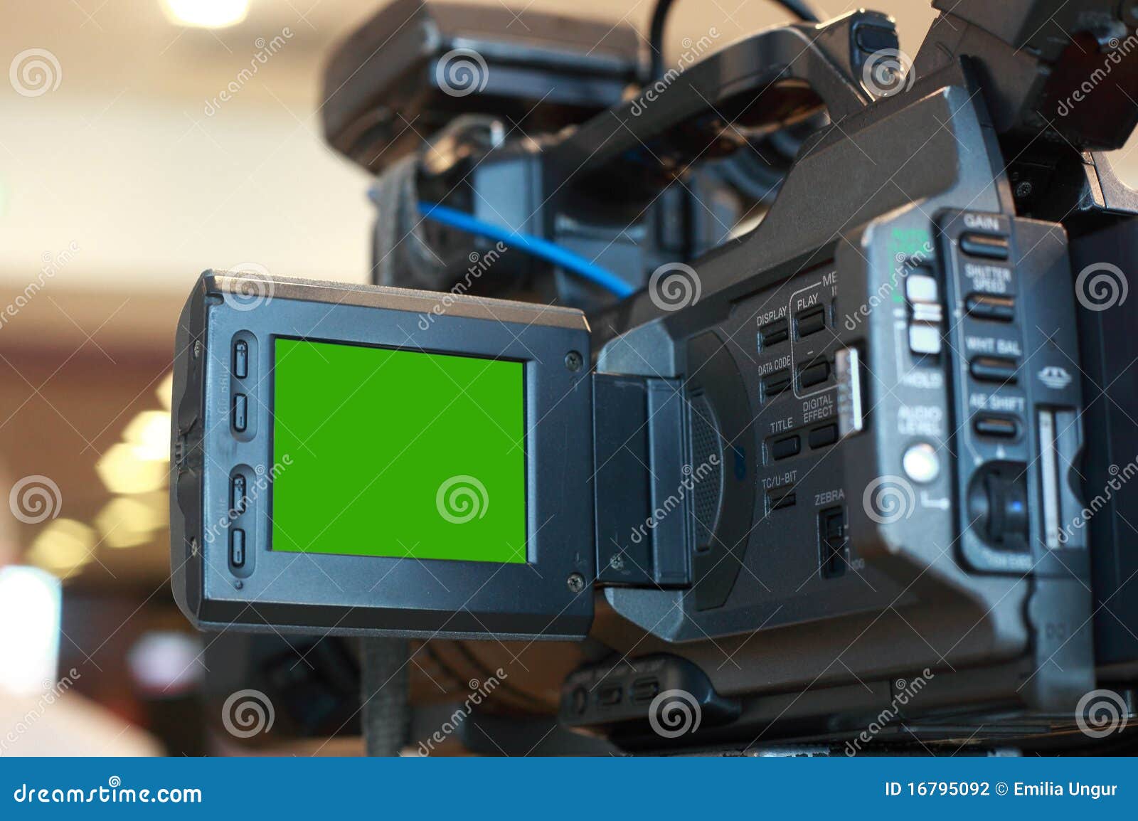 Video camera stock photo. Image of display, movie, camera - 16795092