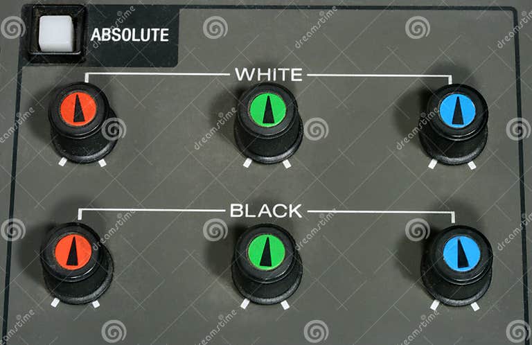 Video Camera Control Panel stock image. Image of media - 3864967