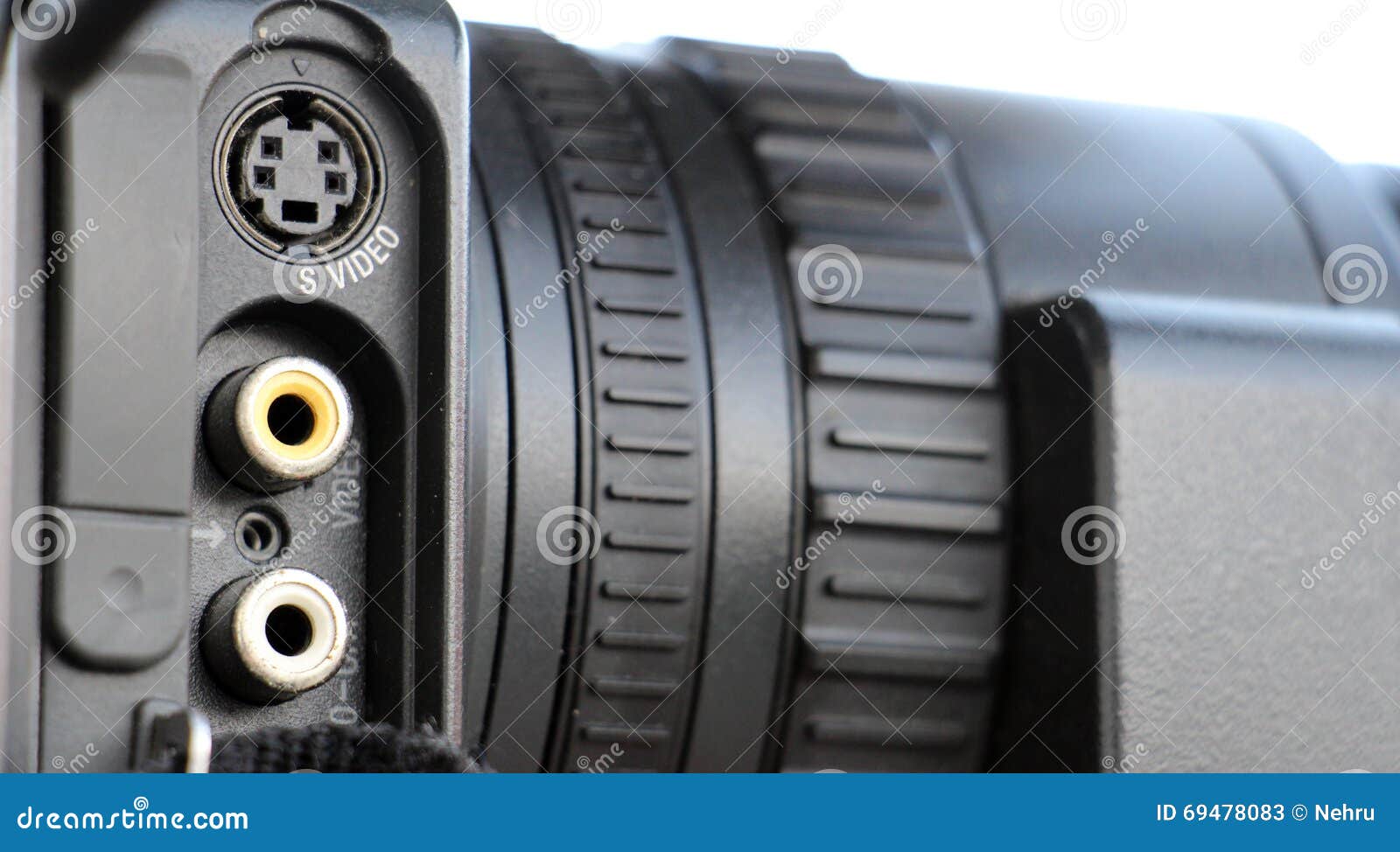 Video camera controls stock image. Image of auto, wheels - 69478083