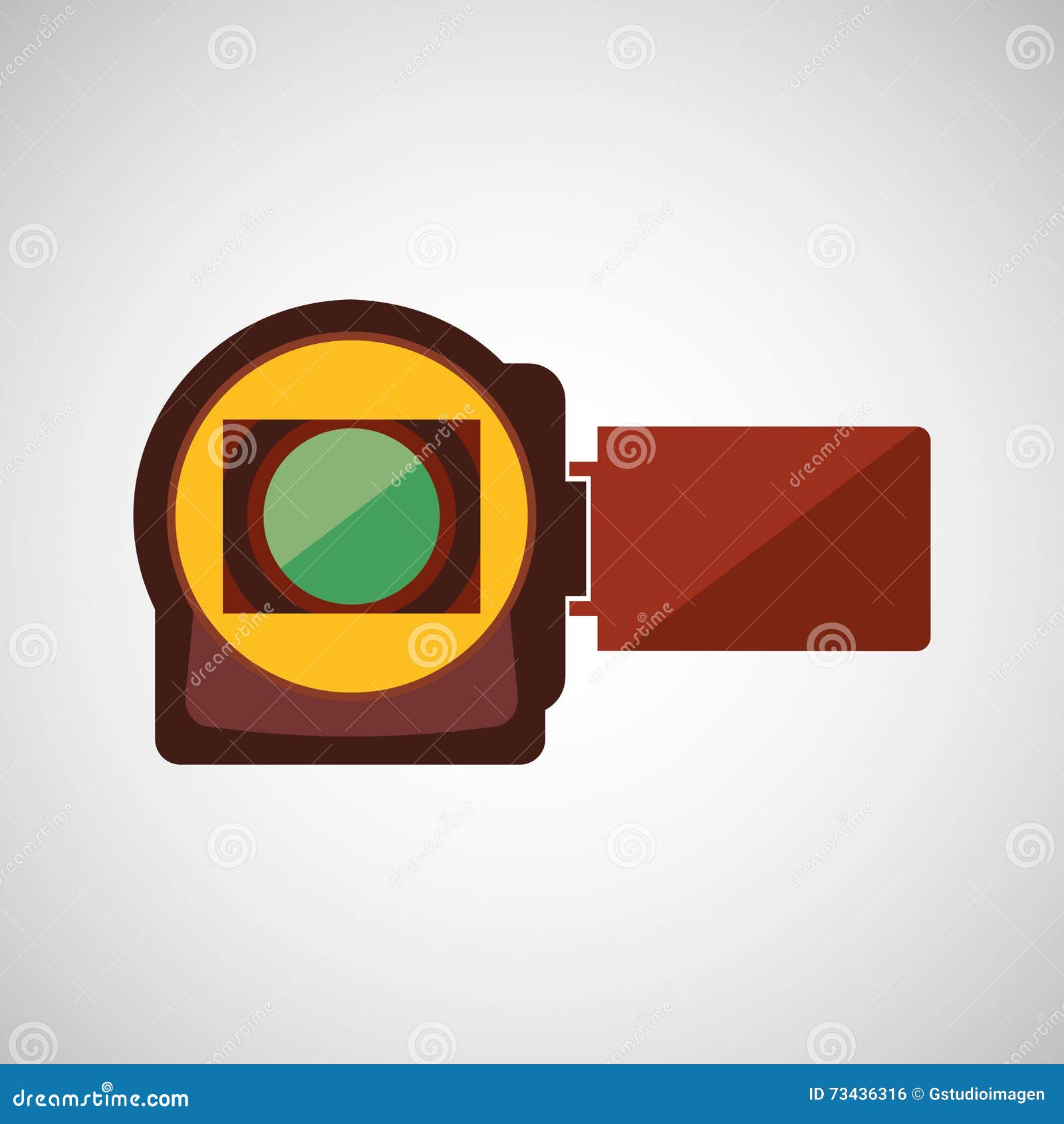 Video camera design stock illustration. Illustration of shiny - 73436316