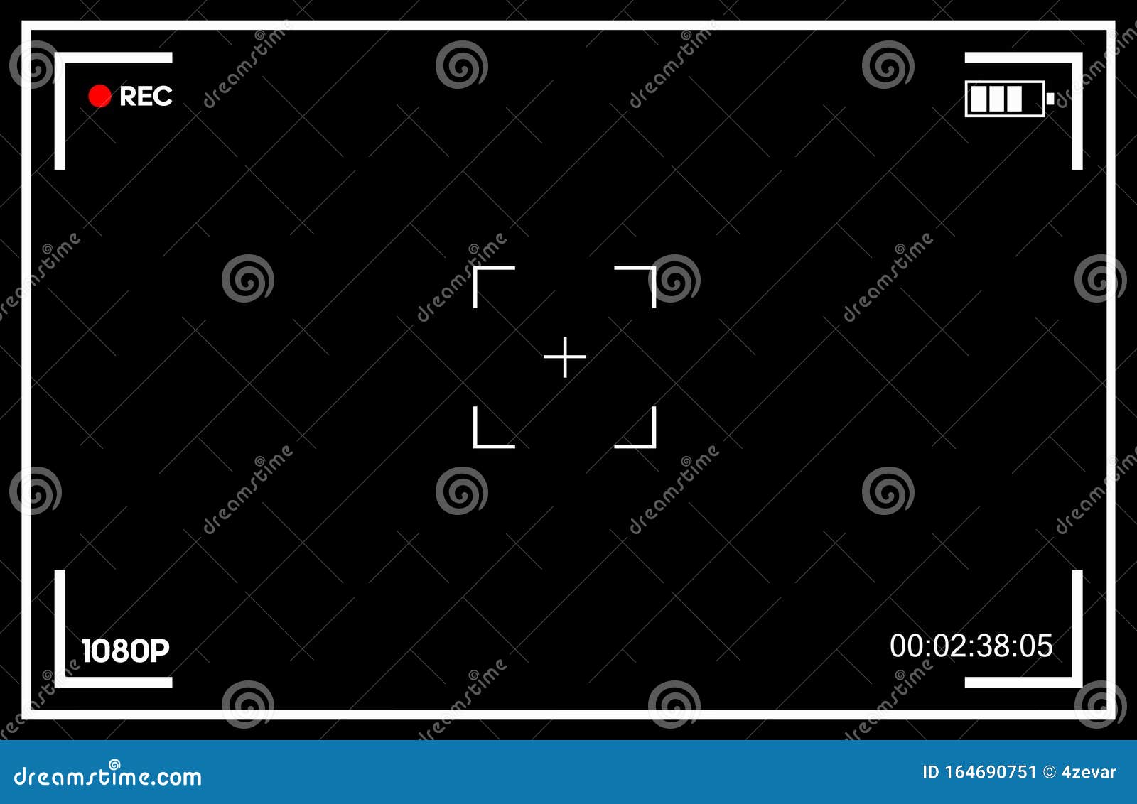 Video Camera Focusing Screen on Background Stock Vector - Illustration ... Video Camera Focusing Screen on Background Stock Vector - Illustration ...