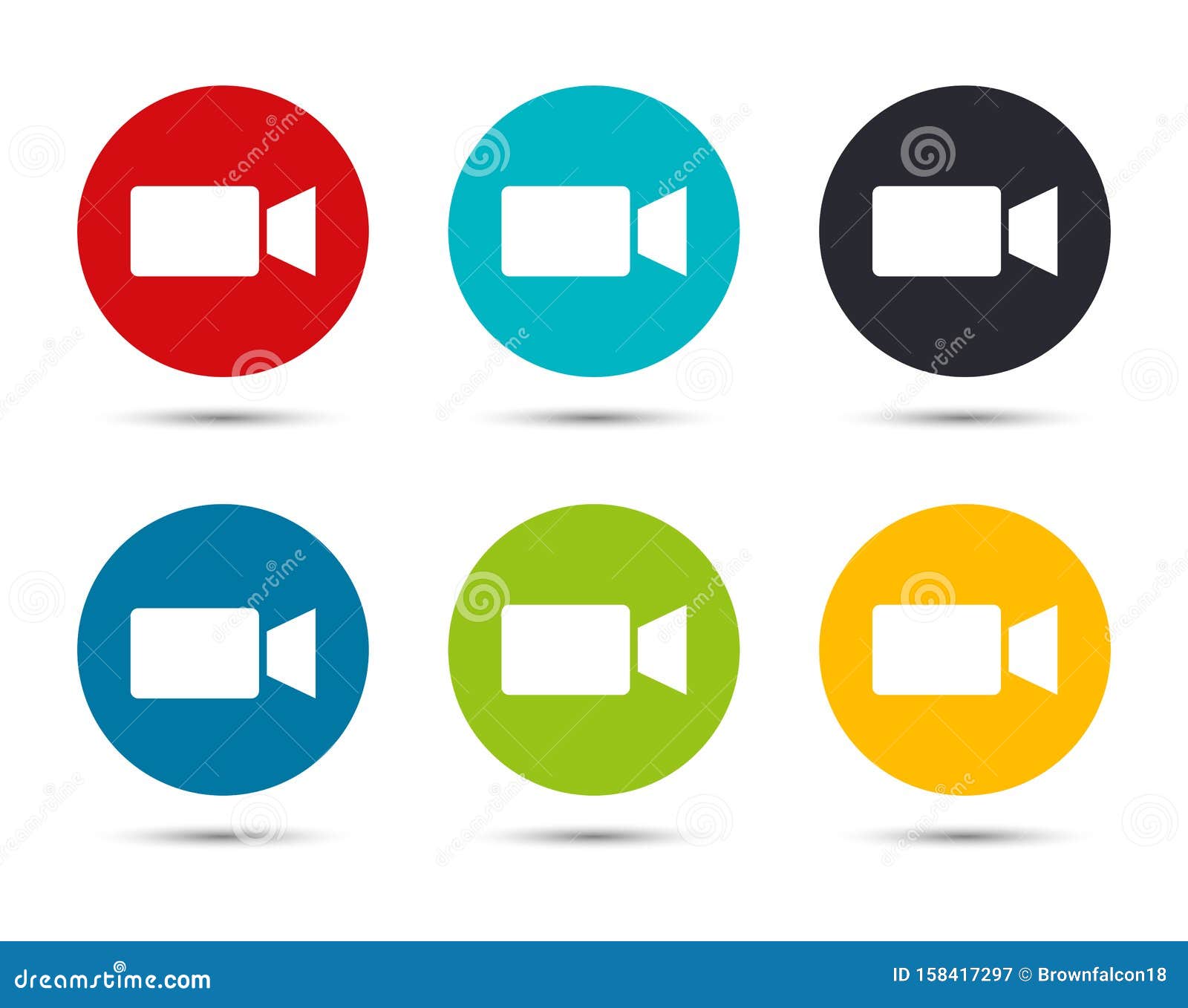 Round Black White Button Camera Icon Stock Illustrations – 1,549 Round ...
