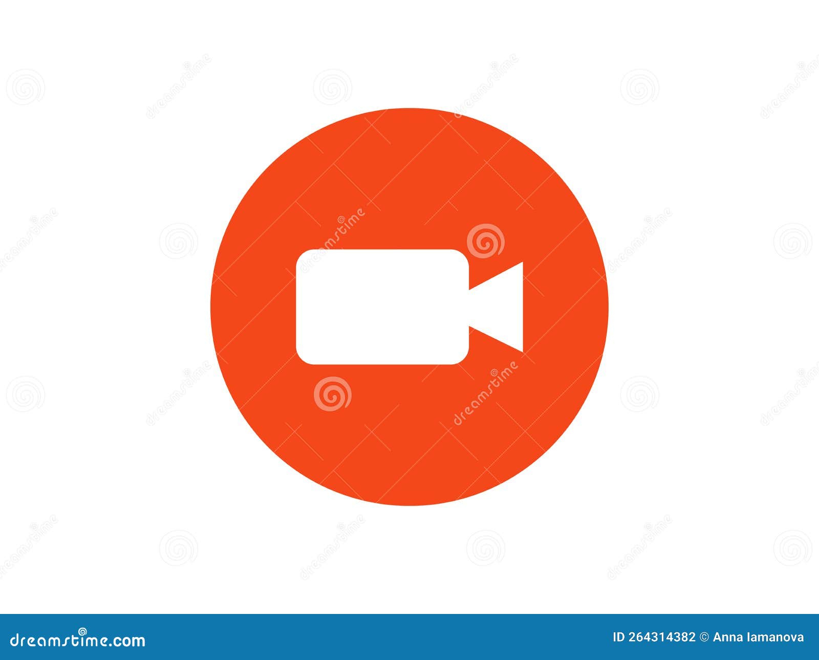 Recording Symbol Isolated On White Background, Record Icon Cartoon ...