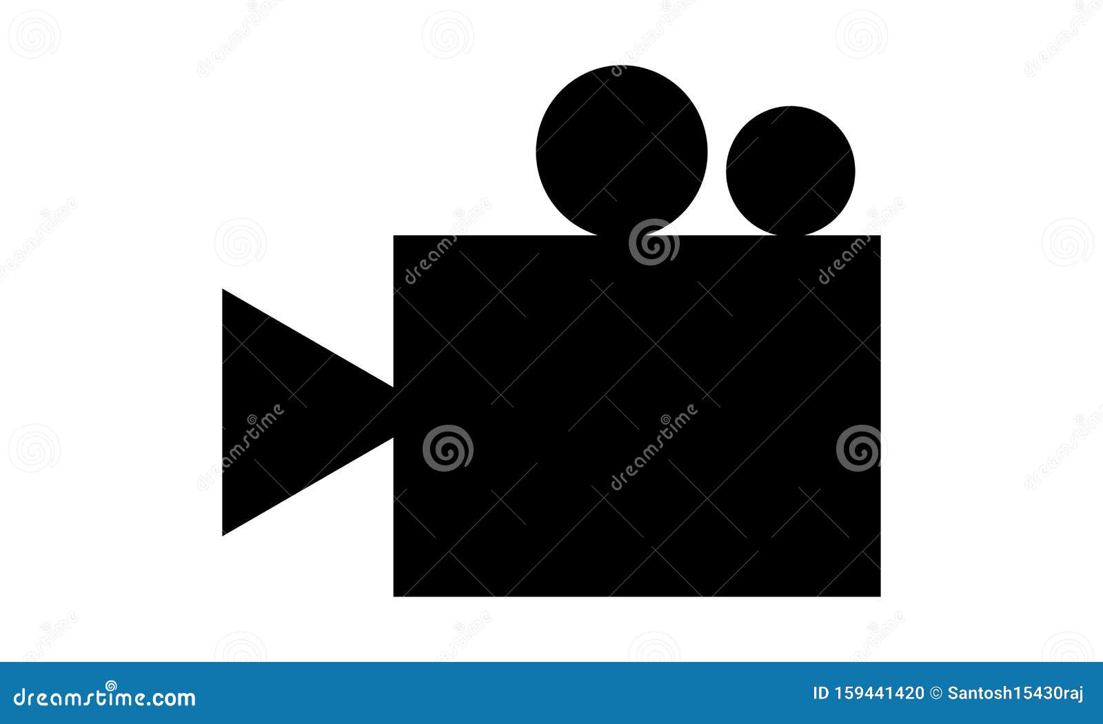 Video Camera Icon Vector Flat Design. Eps 10. Stock Vector ...