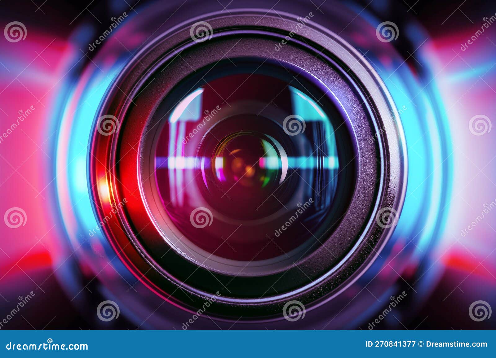 Camera Lens Flare Lights. Shining Optics Effects. Realistic Flash ...