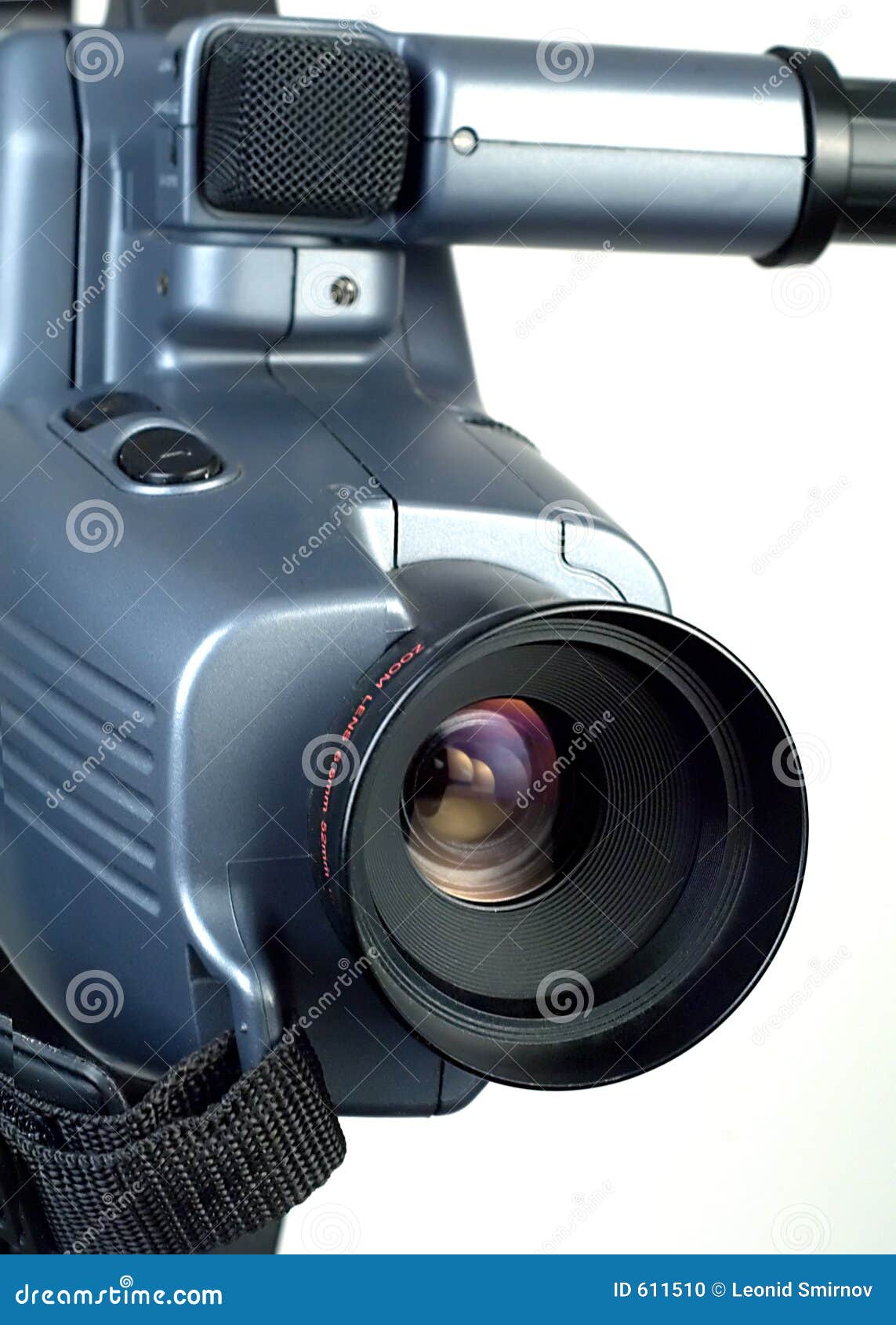 Video Camera Lens Pointing To the Right 2 Stock Photo - Image of ...