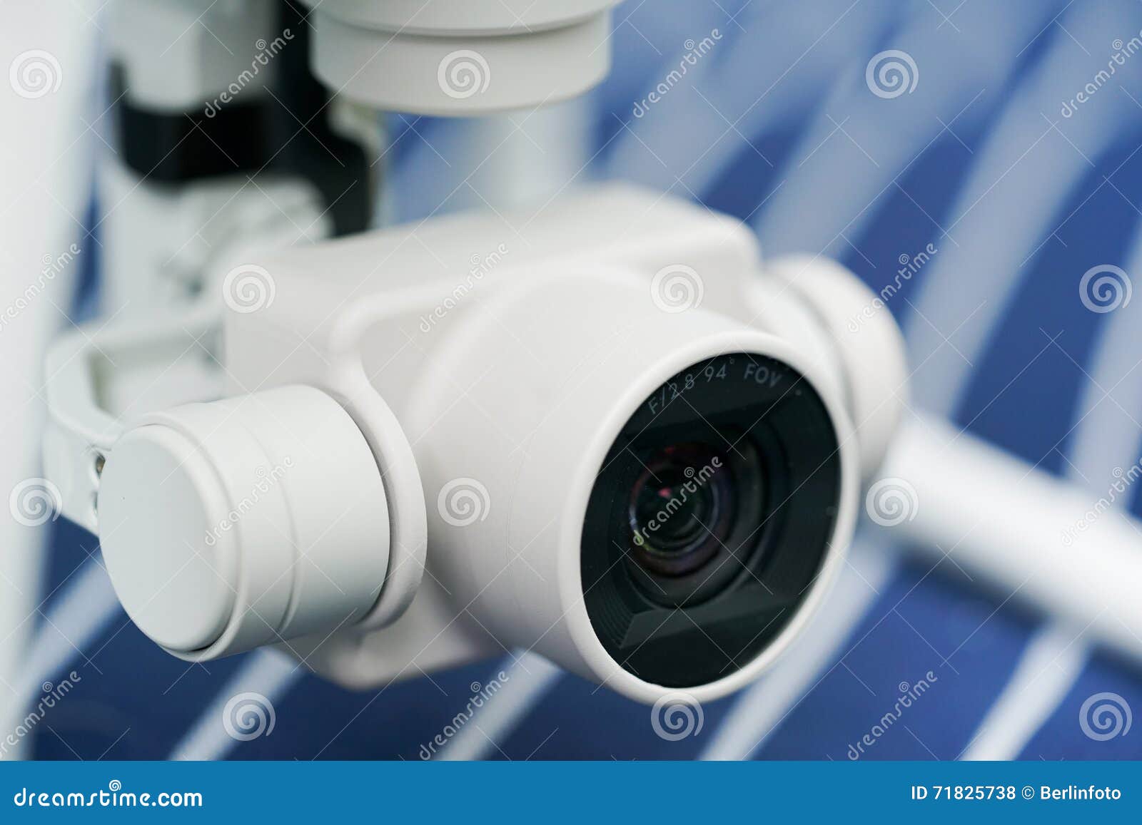 Video Camera on a Quadrocopter Stock Photo - Image of spyware ...