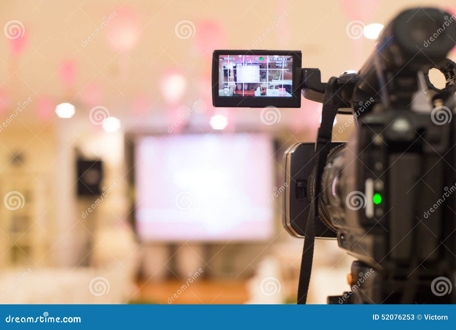 Video camera stock image. Image of electronic, camera - 52076253