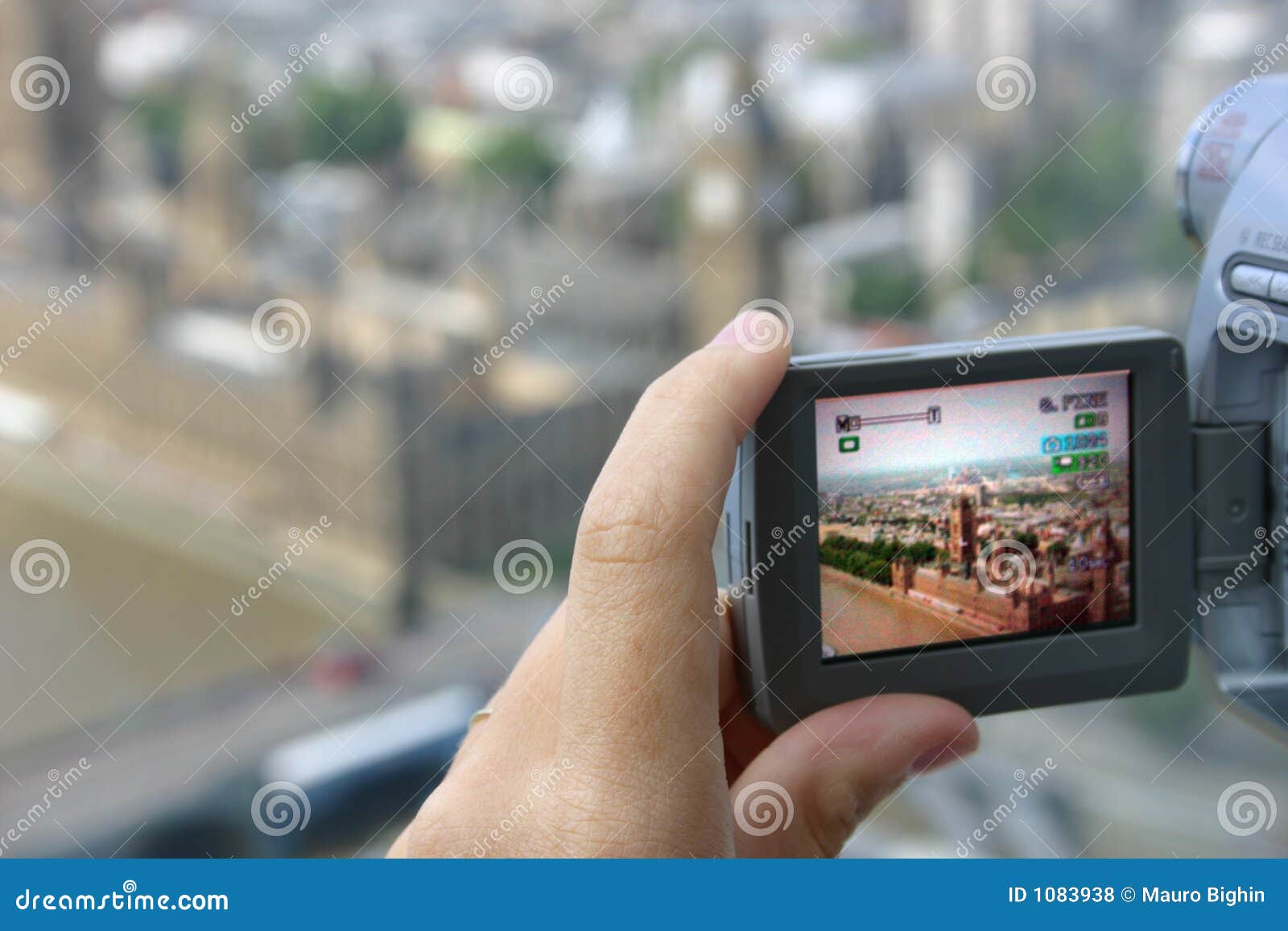 Video camera touristic use stock photo. Image of kingdom - 1083938