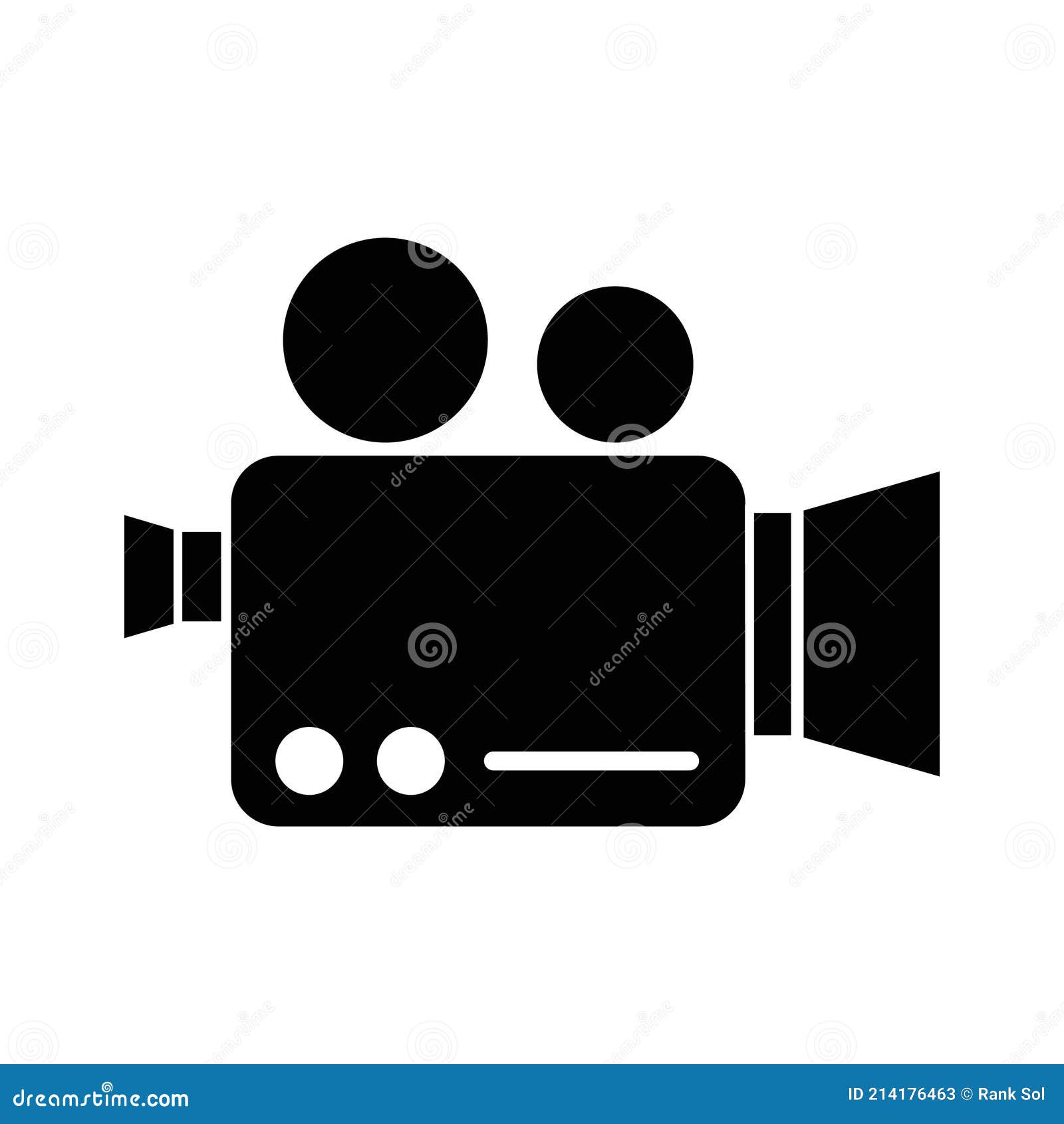 Video Camera Vector Icon Which Can Easily Modify or Edit Stock Vector ...