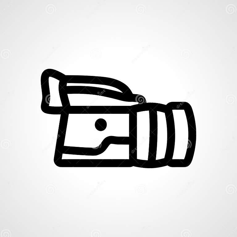 Video Camera Line Icon. Video Camera Linear Outline Icon Stock Vector ...