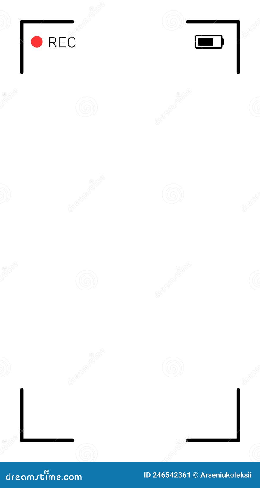 Camera Vertical Viewfinder Template Vector Illustration | CartoonDealer ... Camera Vertical Viewfinder Template Vector Illustration | CartoonDealer ...