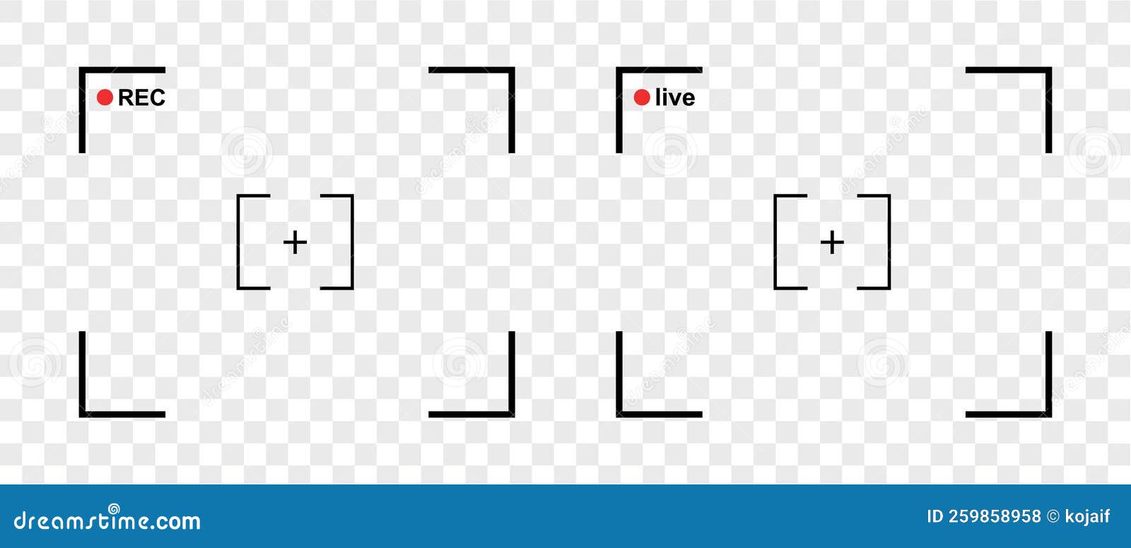 Viewfinder Frame Digital Display Camera Vector Frame With Photo Frames ... Viewfinder Frame Digital Display Camera Vector Frame With Photo Frames ...