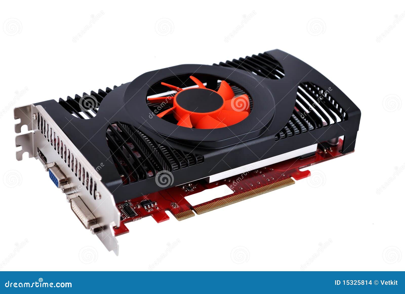 Video card stock photo. Image of computer, semiconductor - 15325814