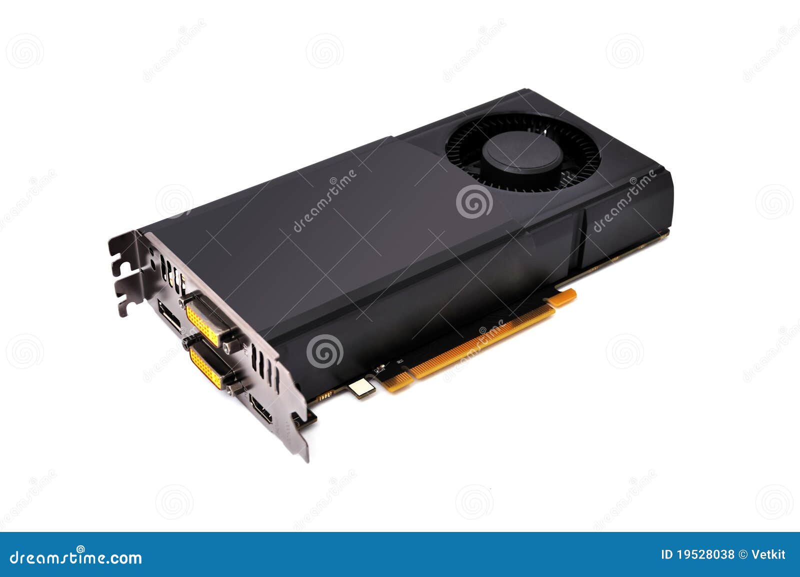 Video card stock photo. Image of isolated, part, equipment - 19528038