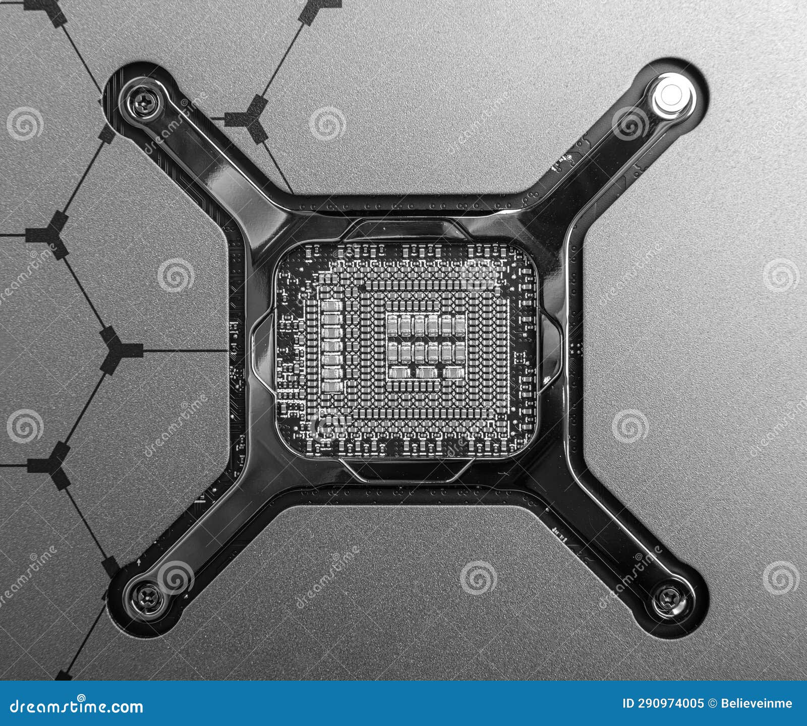 Video card chip. stock image. Image of card, board, white - 290974005