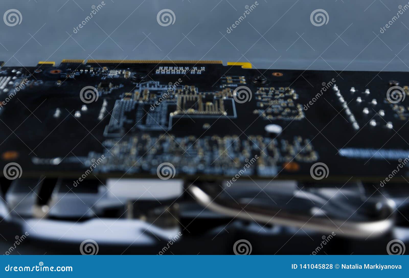 Video card stock photo. Image of technique, production - 141045828