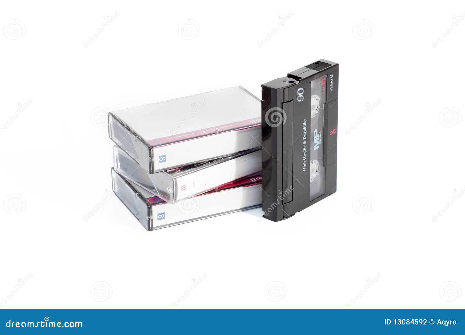 Video cassette with cases stock photo. Image of cassette - 13084592